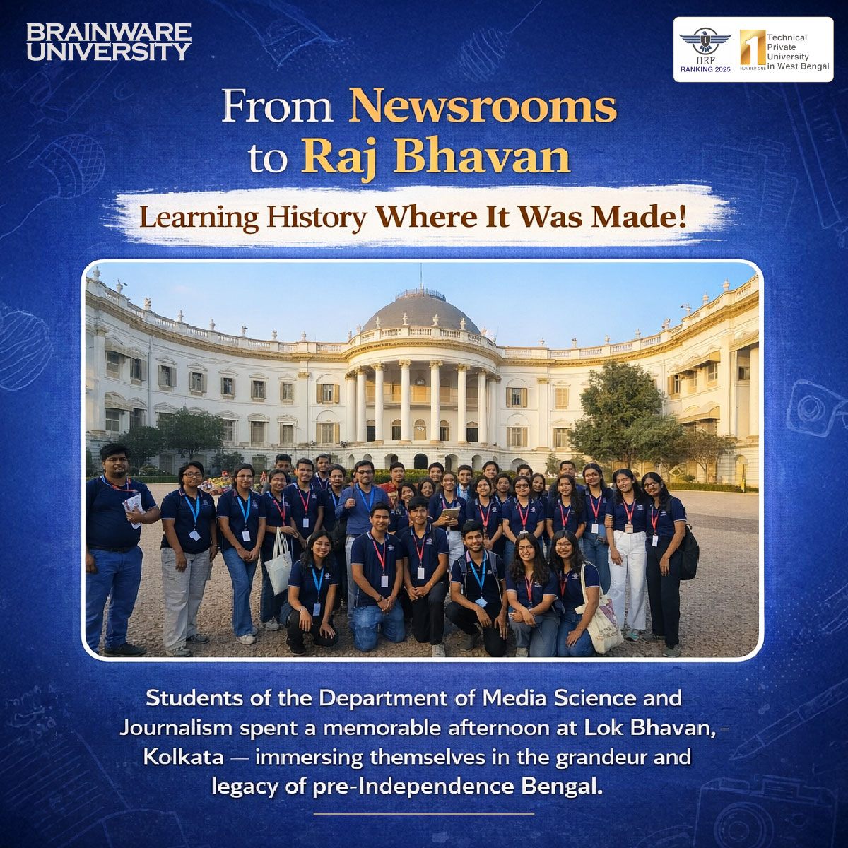 Exposure Visit To Raj Bhavan, Kolkata – News & Events