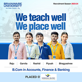 B.Com | Placed @ Nirmal Bang Securities Pvt. Ltd. – Brainware ...